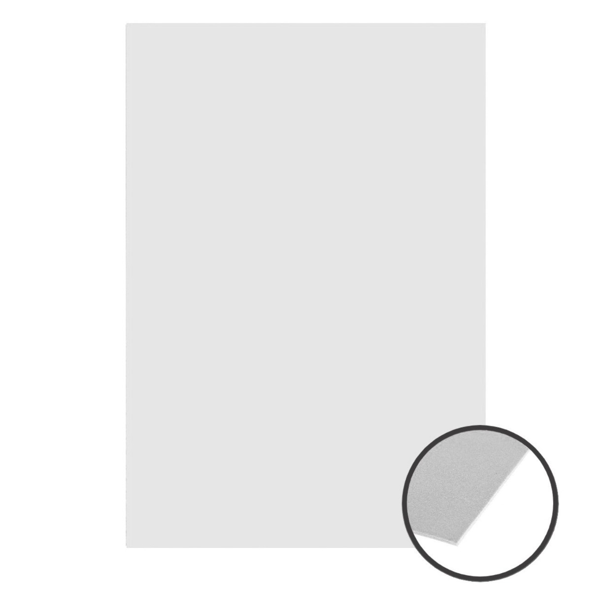 Carton buretat 40x60cm x 2mm MP PN541 alb